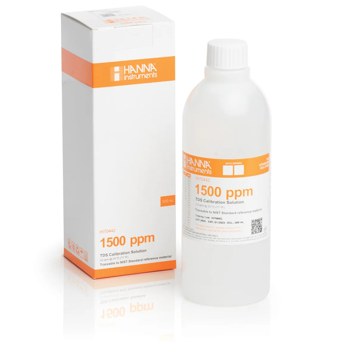 Hanna TDS Calibration Solution 500ml | GrowDaddy