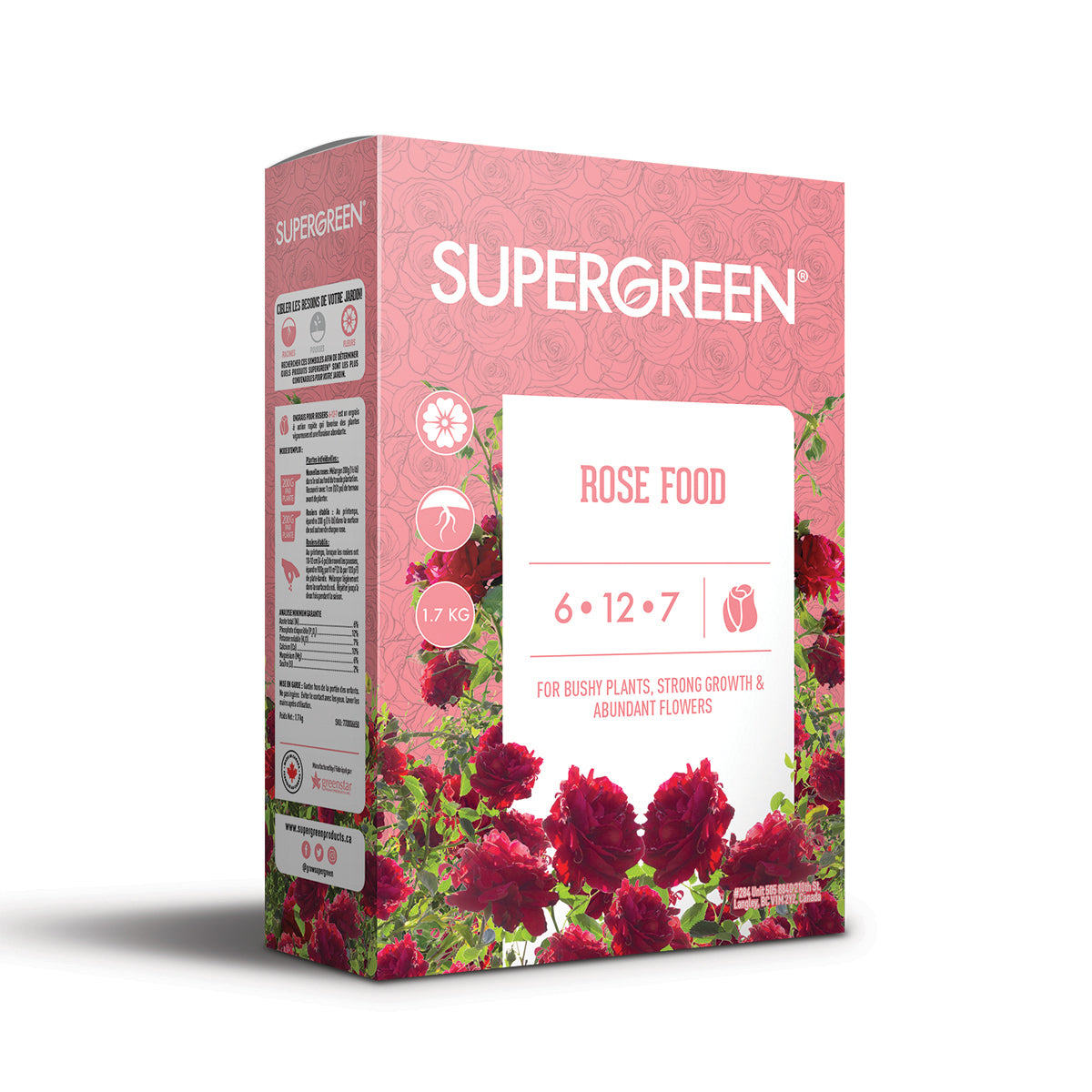 Supergreen Rose Food 6-12-7 1.7kg | GrowDaddy