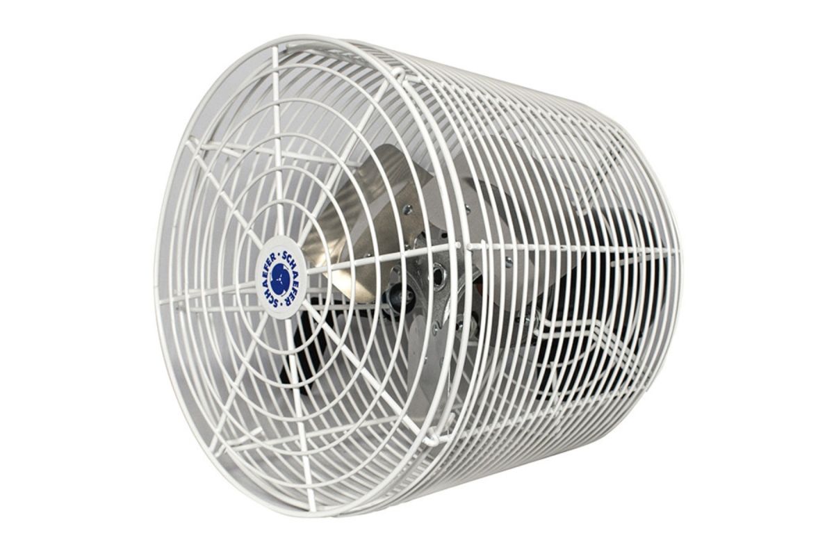 Schaefer Versa-Kool Deep Guard Circulation Fan 12" | GrowDaddy
