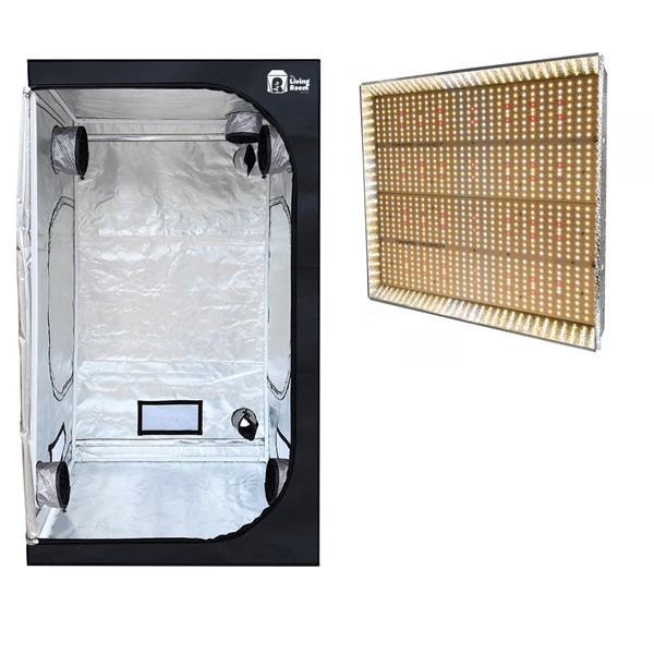 4 x 4 The Living Room Grow Tent with TS3000 LED– GrowDaddy