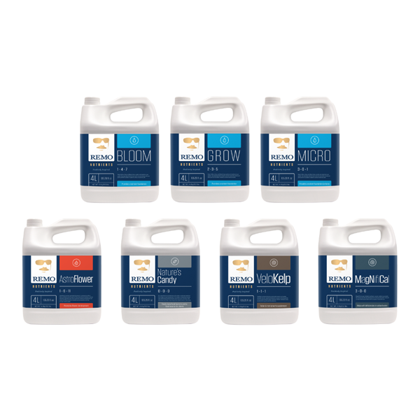 Remo Nutrients: Complete 4L Plant Nutrient Kit– GrowDaddy